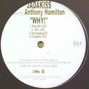 JADAKISS(12) WHY! -DJ機材アナログレコード専門店OTAIRECORD
