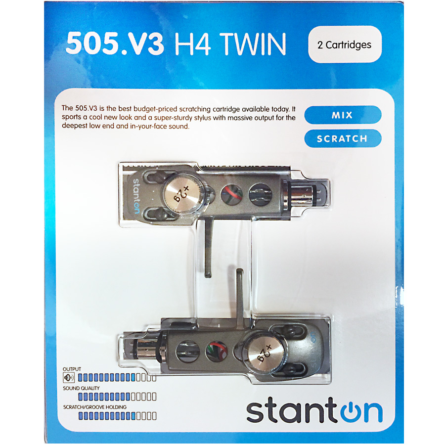 【個数限定!STANTON VINYL SALE!定価16,000円を4,980円!早い者勝ち!】 STANTON/カートリッジ/505.V3 ...
