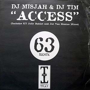 【USED】DJ MISJAH & DJ TIM (12) ACCESS -DJ機材アナログレコード専門店OTAIRECORD