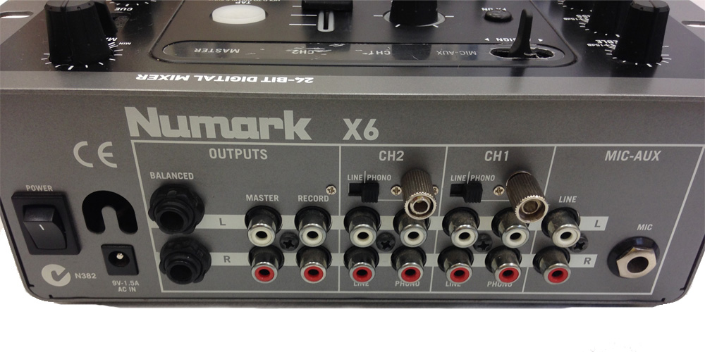 【期間限定!秋のUSEDセール！9,800円→6,800円！早い者勝ち！】】Numark/DJミキサー/X6 -DJ機材アナログレコード専門店 ...