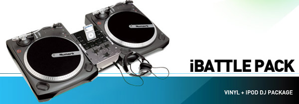 【数量限定スピーカープレゼント！DJスタート完璧セット】【スリップマットセール対象商品】Numark/DJセット/iBATTLE PAK ...
