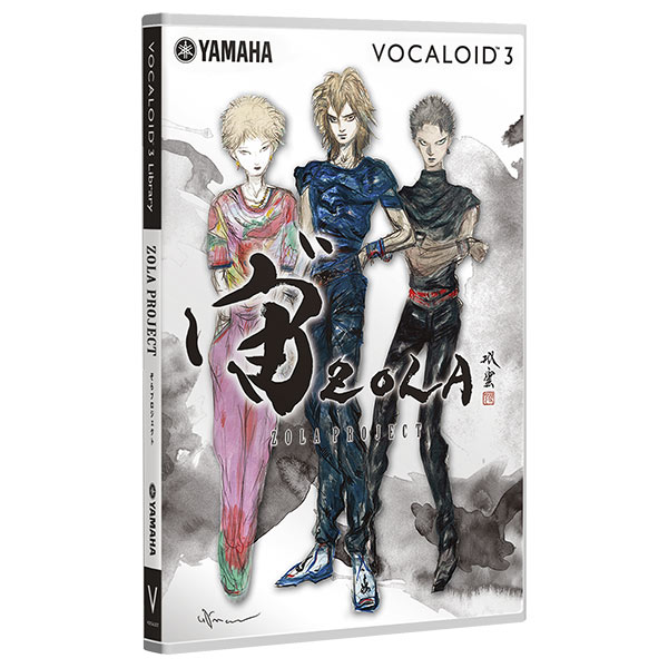 YAMAHAより、ヤマハ純正の男性3人のボーカルグループライブラリ、VOCALOID3 Library ZOLA PROJECTのご紹介です。